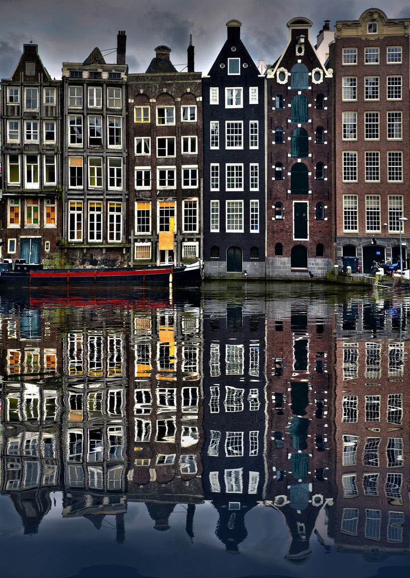 Amsterdami Házak 1000 darabos Enjoy puzzle kirakó 🧩 puzzlegarden