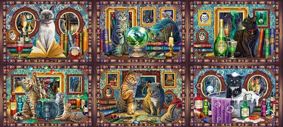 Bajuszos Csodák 9000 darabos Trefl Prime puzzle kirakó 🧩 puzzlegarden